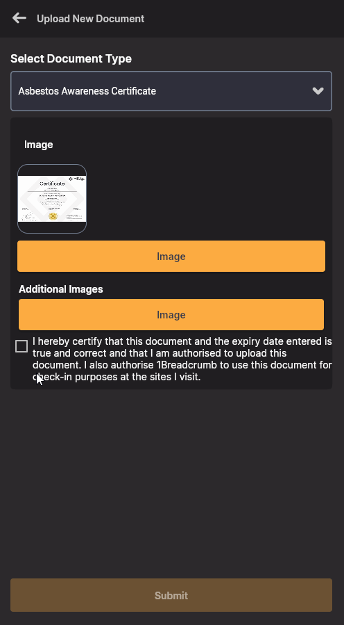Add tickets, licences & certificates to my wallet